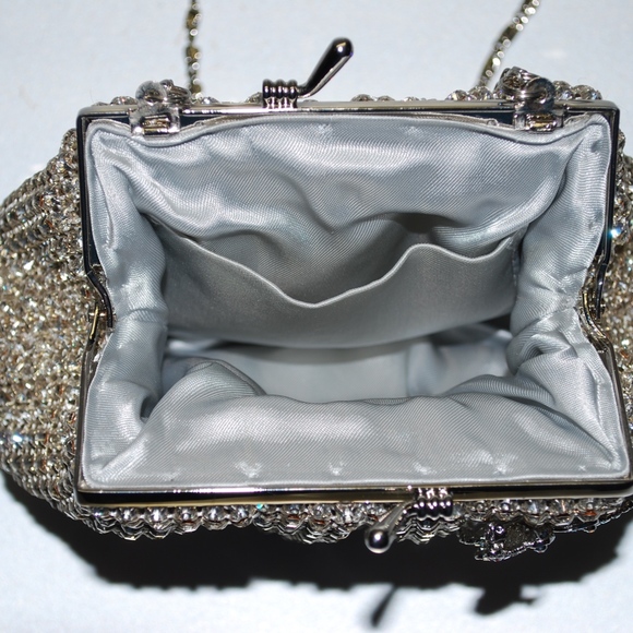 Isabella Adams | Bags | Isabella Adams Swarovski Crystal Pouch Evening ...